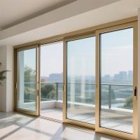 China Luxury Aluminum Sliding Glass Doors - Modern, Energy-Efficient Solutions for Indoor-Outdoor Living for sale