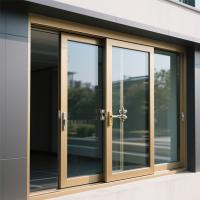 China Bronze & Gold Aluminum Windows & Doors - Luxury, Secure, Energy-Efficient for High-End Residences & Commercial Spaces for sale
