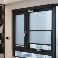 China Aluminum Windows with Blinds & Screens - Customizable, Energy-Efficient for Residential & Office Spaces for sale