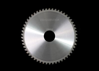 China 200mm Cermet Metal Cutting Saw Blade - 2.0mm Thickness, 54mm Bore for Aluminum & Non-Ferrous Metals for sale