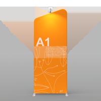China Single Double Sided 270gsm Custom Modular Displays Trade Show Banners And Stands for sale