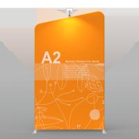 China Single Double Sided 270gsm Custom Modular Displays Trade Show Banners And Stands for sale
