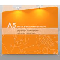 China Single Double Sided 270gsm Custom Modular Displays Trade Show Banners And Stands for sale