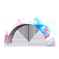 China Single Sided Fabric Race Arch Display Stand Printed Exhibition Banners Archway for sale