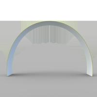 China 3D Triangular Archway Fabric Trade Show Booth Show Displays For Exhibition for sale