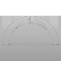 China Open Arched Backdrop Walls Exhibition Convention Booth Display For Trade Show for sale