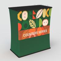 China 160g 230g Fabric Portable Reception Desks Counter for sale