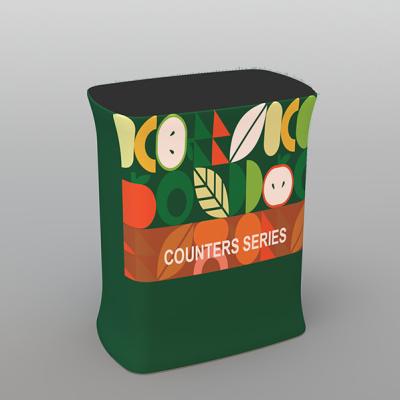 China 160g 230g Fabric Portable Reception Desks Counter for sale