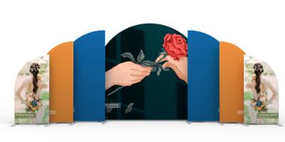 China Customized Size Personalized Wedding Backdrops Stage Eventv For Stagfe for sale