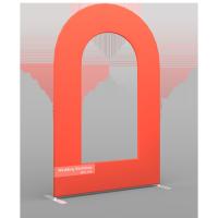 China 7ft Arch Wall Personalized Backdrop For Birthday Party Arch Backdrop Double Sided for sale