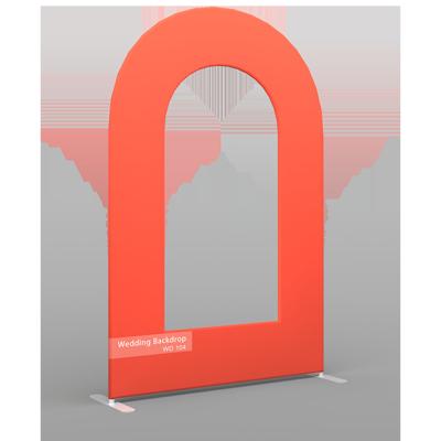 China 7ft Arch Wall Personalized Backdrop For Birthday Party Arch Backdrop Double Sided for sale