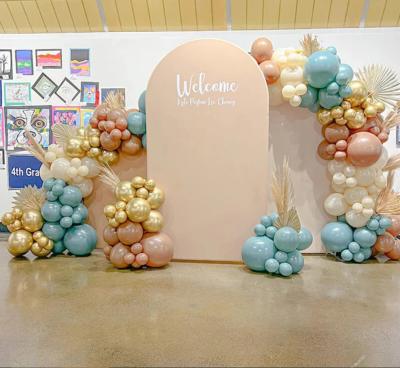 China Photo White 10th Birthday Backdrop Birthday Wedding Backdrop Personalized for sale