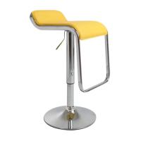 China Lounge Hotel Trade Show Booth Furniture Gas Lift Bar Chair PU Pocated For Coffee Shop for sale