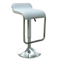China Lounge Hotel Trade Show Booth Furniture Gas Lift Bar Chair PU Pocated For Coffee Shop for sale