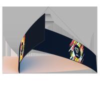 China EZ Sky Tube Pinwheel Trade Show Hanging Banners From Overpass 48Ibs for sale