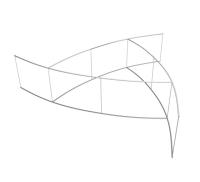 China EZ Sky Tube Pinwheel Trade Show Hanging Banners From Overpass 48Ibs for sale