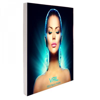 China Indoor LED SEG Light Box Graphics Trade Show Display Walls 1mx2m for sale