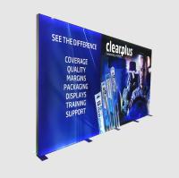 China 3MX2.4M Portable  Fabric Light Box Frame Trade Show Fabric Wall For Event 110g for sale
