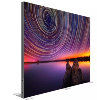 China 150g 160g Advertising SEG Light Box Easy Set Up Aluminum Frame Backdrop 60mm for sale