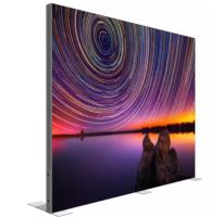 China Double Side SEG Light Box Trade Show Booth Display 1000x2200x80mm For Expo Booth for sale