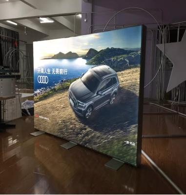 China Frameless Textile SEG Light Box Aluminium Frame Led Light Box 800x2000x80mm for sale