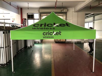 China Custom Logo Printed Outdoor Canopy Tent Aluminum Outdoor Shelters 10x10 for sale