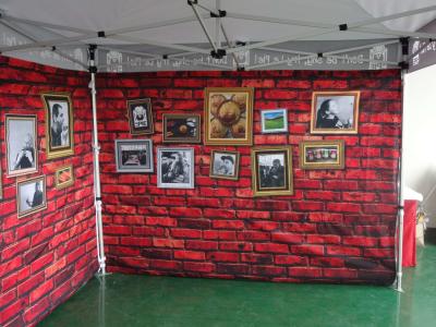 China Transfer Printing 2.5x2.5 Advertising Canopy Tent Pop Up Portable Outdoor Canopy 8x8 for sale