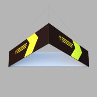 China 60IN X 48IN Square Triangle Custom Drop Ceiling Signs Hanging Advertising Signs for sale