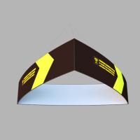 China Overhead Circle Pop Up Exhibition Display Ceiling Hanging Banner For Advertising for sale