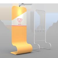 China 120cm Advertising Trade Show Banner Stand Exhibition Stand Printing Event Backdrop for sale