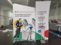 China 230g Tension Fabric Trade Show Exhibition Display Lightweight Backlit Stand  Trade Fair Booth for sale