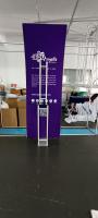China 250gsm PE Modular Trade Show Exhibition Display Backlit Booth Stand Lighting 3X3 for sale