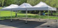 China Aluminium Adjustable Gazebo 10x10 Backyard Canopy Foldable Tent For Camping for sale