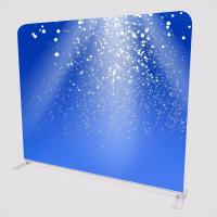 China 8ft Stable Stand Up Marketing Banner Custom Retractable Exhibition Banner Stands for sale