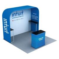 China Open Arched Backdrop Walls Exhibition Convention Booth Display For Trade Show for sale