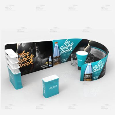 China 3x6 M Aluminum Alloy Tube Exhibition Stand Trade Show Booth Display 10x20ft for sale