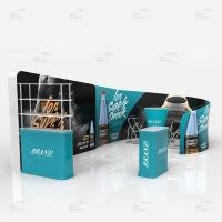 China Portable Trade Show Exhibition Display Tension Fabric 20x20 Stands Booth for sale