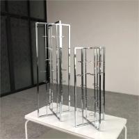 China ZT-538 Metal Candlestick Holder Stand 120×50 cm & 90×40 cm Gold Silver Wedding Centerpiece for sale