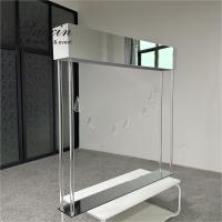 China ZT-591 Saixin Crystal Flower Stand with Mirror Holder 150cm x 150cm for Wedding Centerpieces for sale