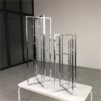 China ZT-502S Silver Metal Candle Stand 90cm 120cm for Wedding Centerpiece Flower Decor for sale