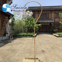 China 3M High Floor Metal Crystal Candelabra 9 Arm 6 Arm LED Chandelier for Wedding Stage Decoration for sale
