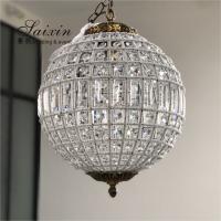 China CH-230 Round Crystal Ball Chandelier 60cm Diameter with Warm White Lighting for Wedding Events for sale