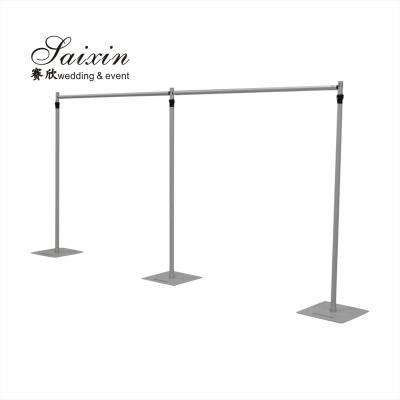 China SX-390 3m x 6m Portable Wedding Backdrop Stand - Iron Construction for Event Decoration for sale
