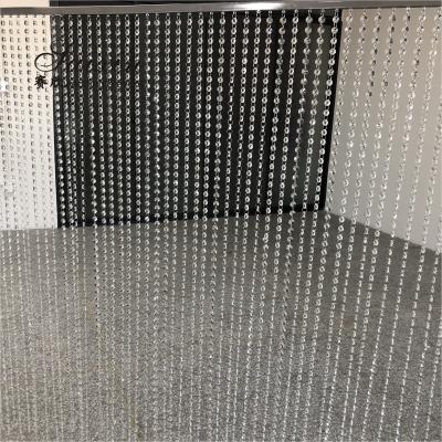 China Saixin Custom Wedding Drapes Curtain Backdrop - 14mm/20mm Crystal Glass Garland Decor for Stage Events for sale