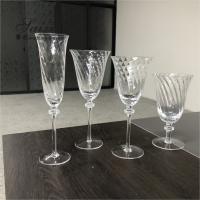 China SX-G011 101-200ml Custom Color Glass Cups for Whiskey and Champagne - Wedding & Home Decor for sale