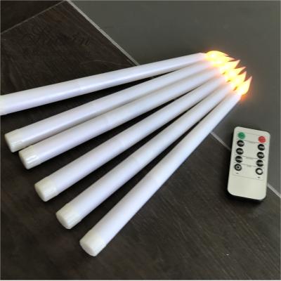 China Remote Control Electric LED Taper Candle 27.5cm x 2.2cm for Wedding & Home Decoration for sale
