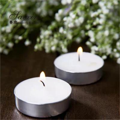 China 8-Hour Aluminum Tealight Candle 4cm Diameter for Wedding & Party Decoration - Bulk 1000 Pieces for sale