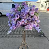 China Custom Color Flower Ball Arrangements for Wedding Centerpieces - 12-16 Inch Diameter Spherical Design for sale