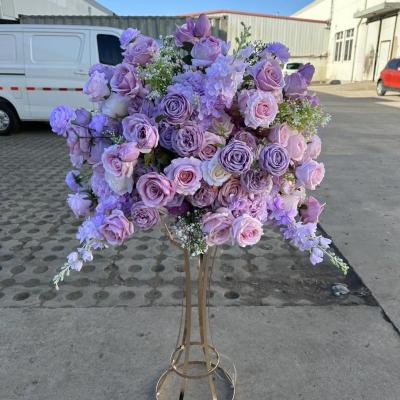 China Custom Color Flower Ball Arrangements for Wedding Centerpieces - 12-16 Inch Diameter Spherical Design for sale