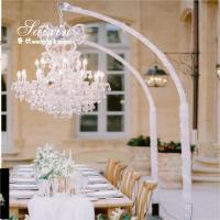 China Adjustable Aluminum Chandelier Frame Stand 300cm x 120cm for Wedding and Outdoor Event Decor for sale